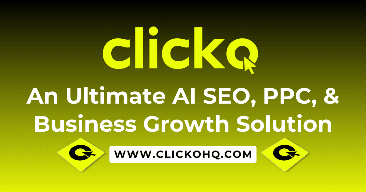 Clicko - An Ultimate AI-Driven SEO, PPC, & Business Growth Solution
